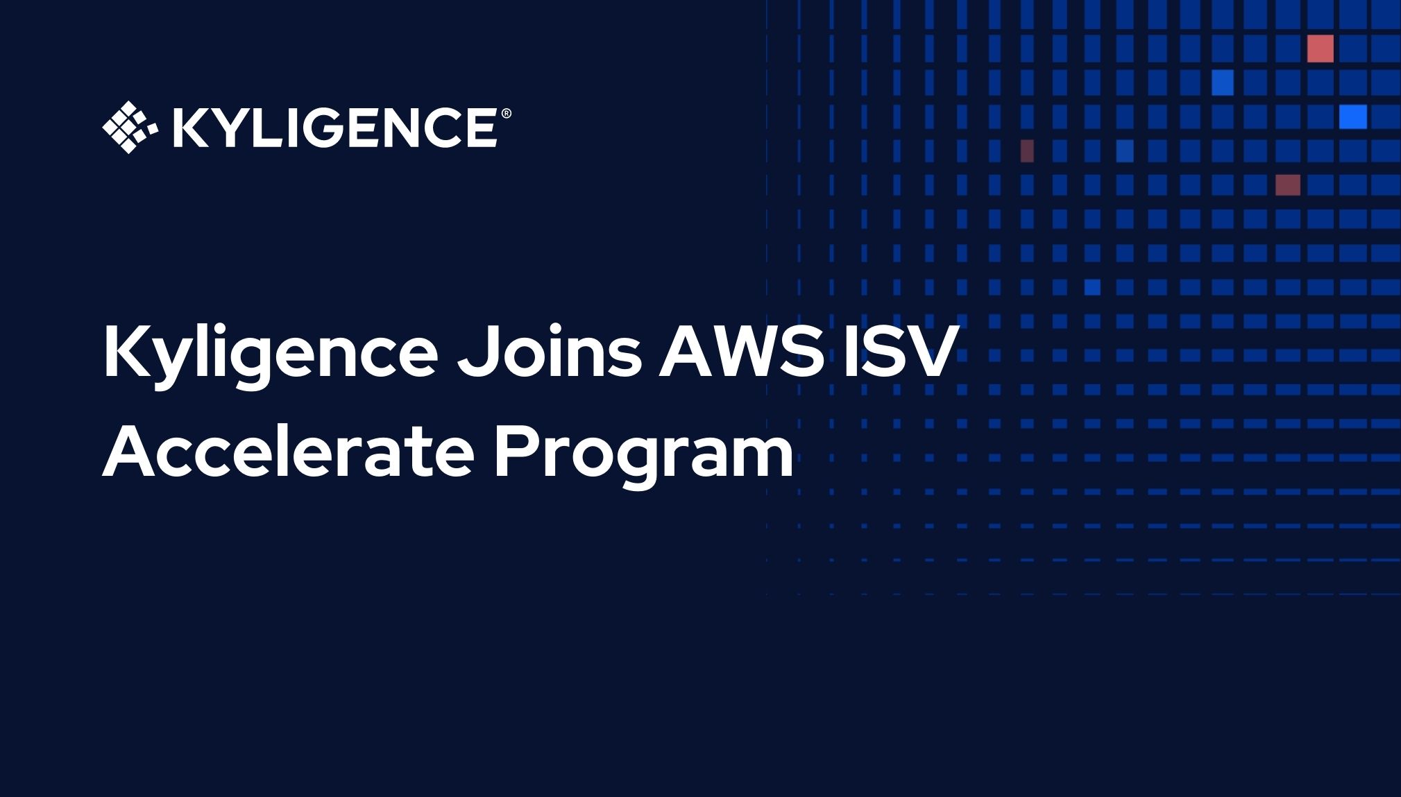 Kyligence Joins AWS ISV Accelerate Program