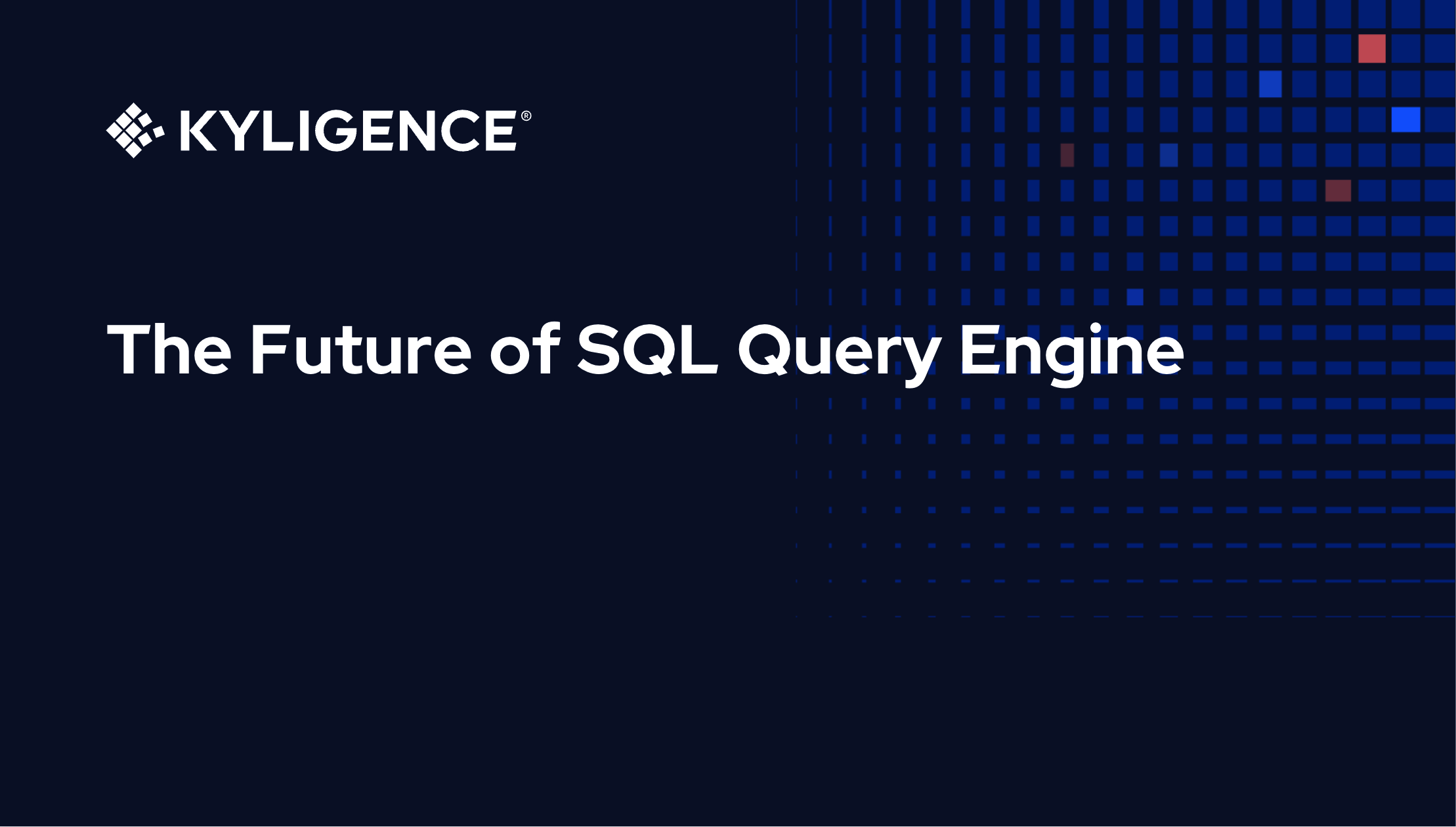 The Future of SQL Query Engine | Kyligence