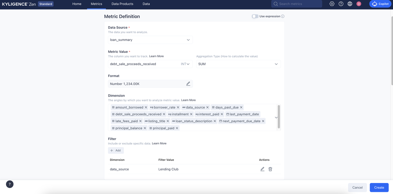 Building a Metrics Store for Snowflake